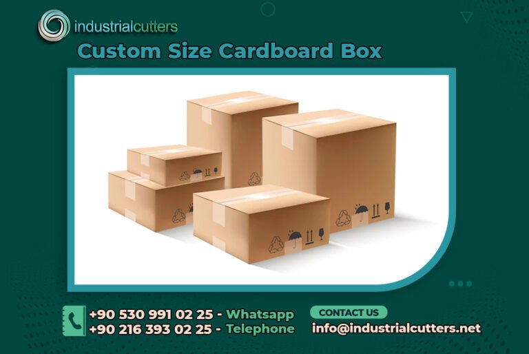 Custom Size Cardboard Box - Industrial Cutters